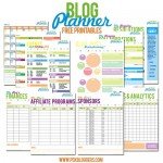 12 FREE Printable Blog Planners - Simply Sweet Home